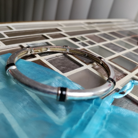 Vintage | Jewelry | Vintage Silver Black Bracelet5 Add On | Poshmark